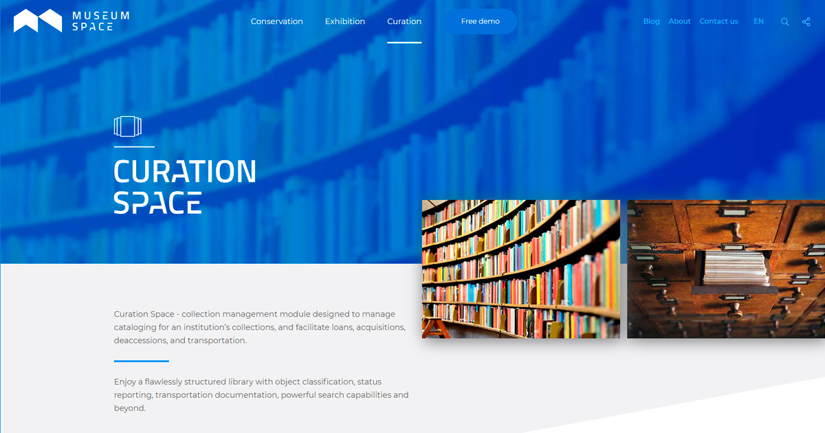 Curation Space - Museum Space